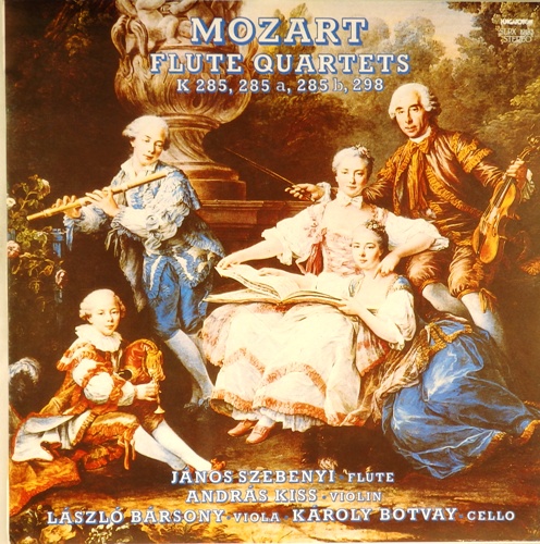 Купить виниловую пластинку «János Szebenyi, András Kiss, László Bársony, Károly Botvay - Mozart ...