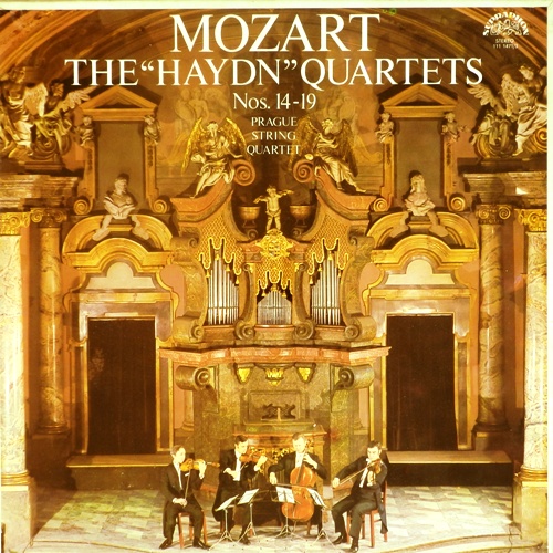 Купить виниловую пластинку «Prague String Quartet - Mozart The “Haydn” Quartets (Nos 14-19) (3 ...