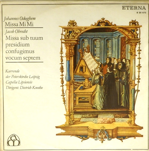 Купить виниловую пластинку «Cappella Lipsiensis, Dietrich Knothe ...
