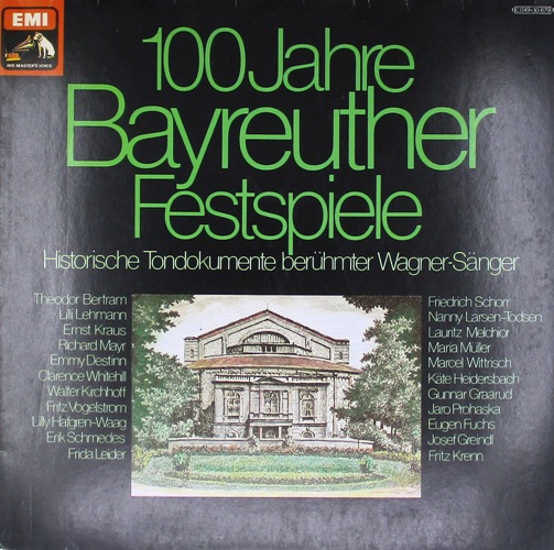 Купить виниловую пластинку «100 Jahre Bayreuther Festspiele - Richard ...